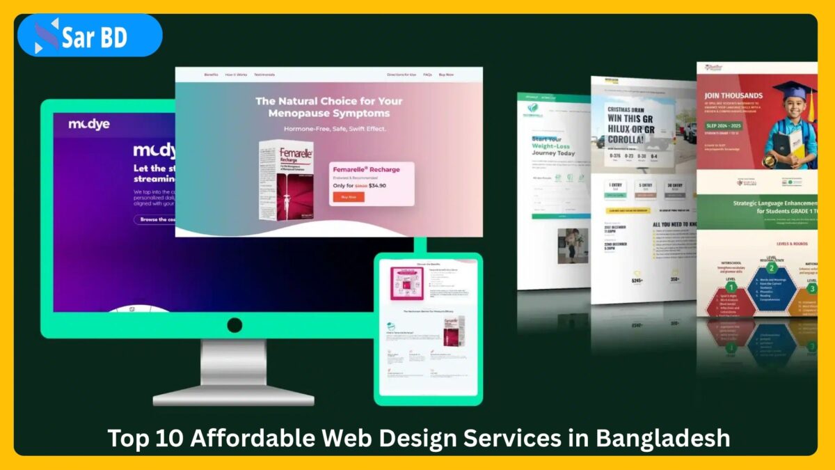 Top 10 Affordable Web Design Services in Bangladesh
