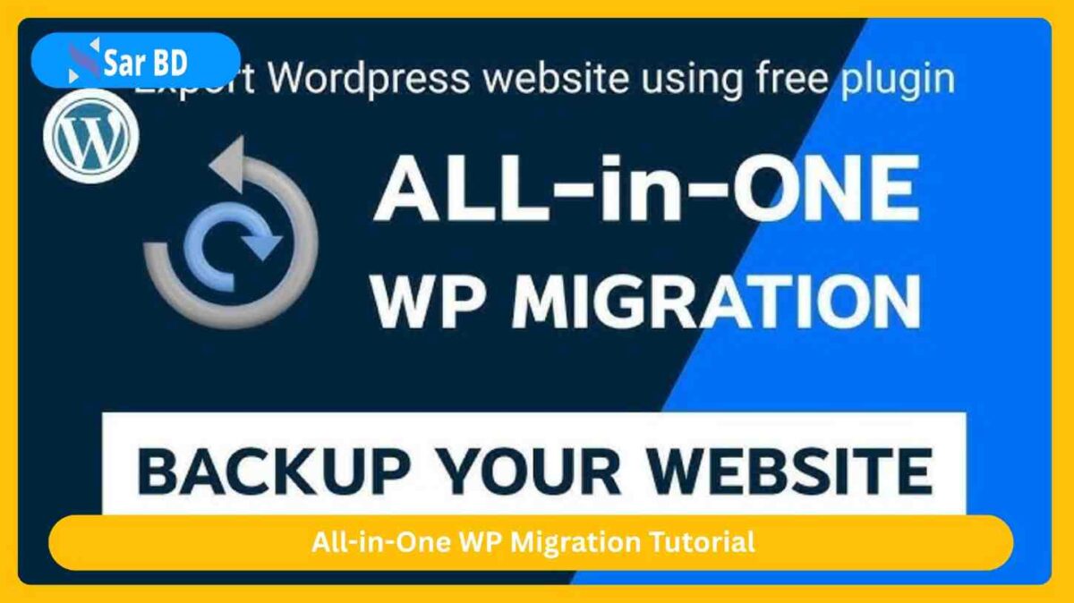 All-in-One WP Migration Tutorial