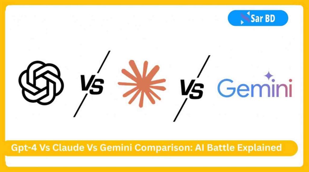 Gpt 4 Vs Claude Vs Gemini Comparison Ai Battle Explained