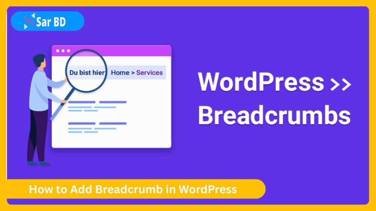How to Add Breadcrumb in WordPress